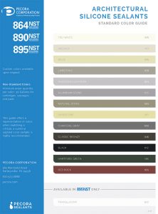 Color Charts – TB Philly, Inc Philadelphia’s Premier Waterproofing ...
